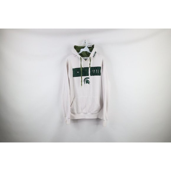 Vintage | Shirts | Vintage Large Distressed Michigan State University ...